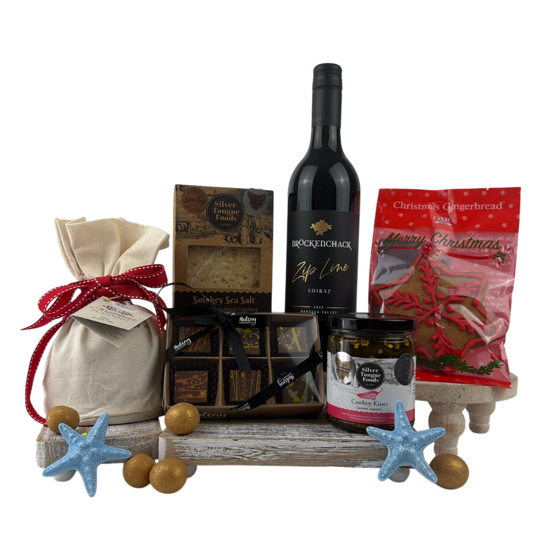 Christmas Red Hamper | Shiraz & Gourmet Festive Treats | Sunshine Coast ...