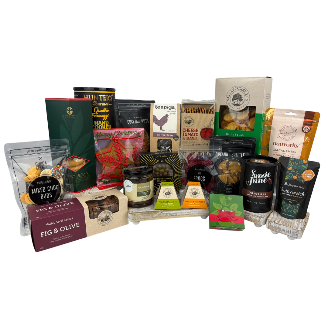 Festive Entertaining Hamper | Sweet & Savoury Christmas Gift Box ...