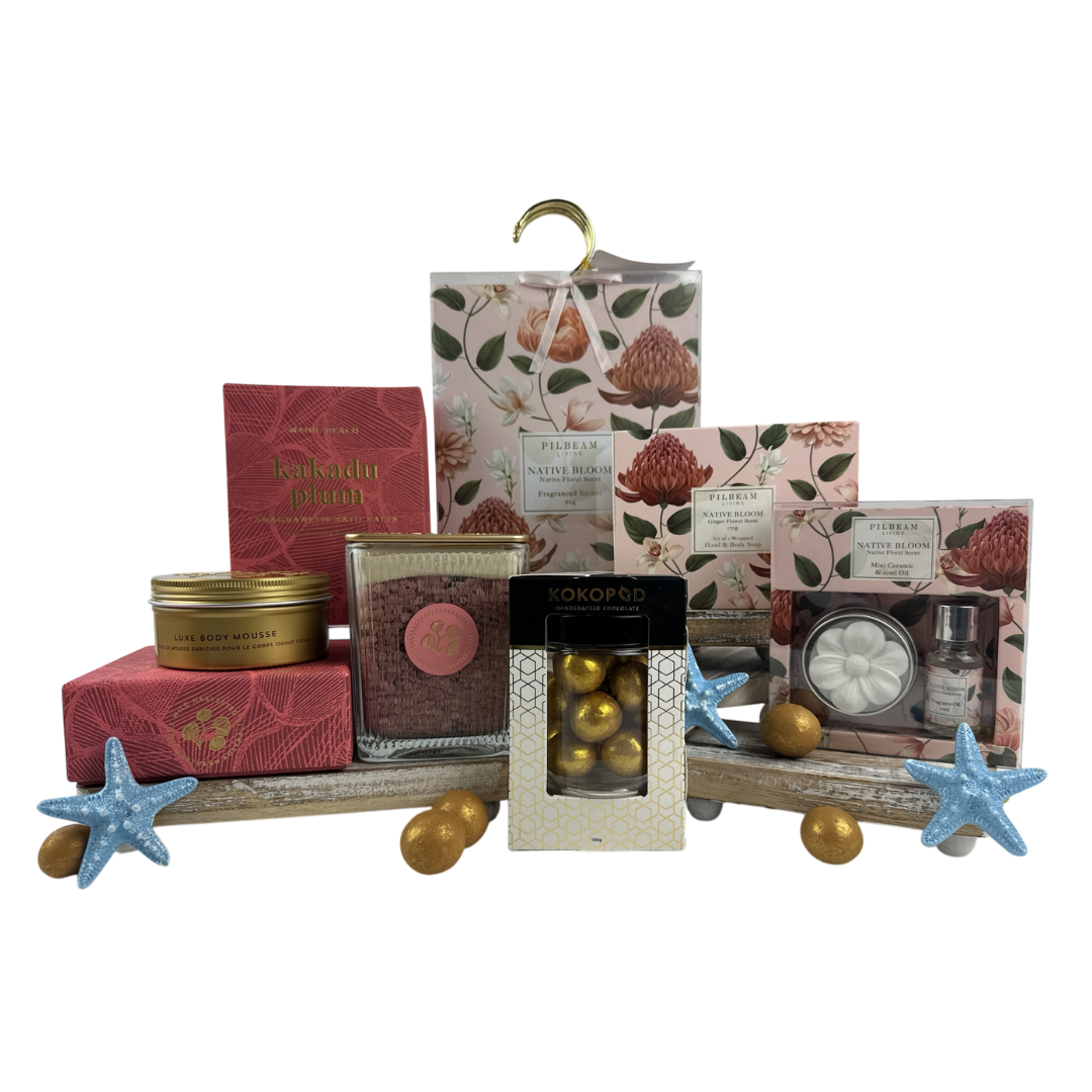 Native Bloom Pamper Hamper | Luxe Botanical Gifts – Sunshine Coast ...