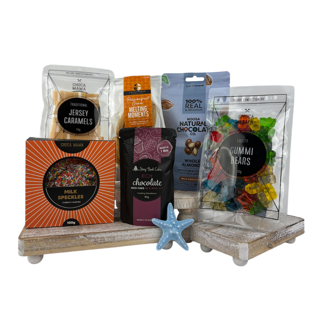 Sweet Tooth | Gourmet Chocolate & Lolly Hamper |Sunshine Coast Gift Box ...