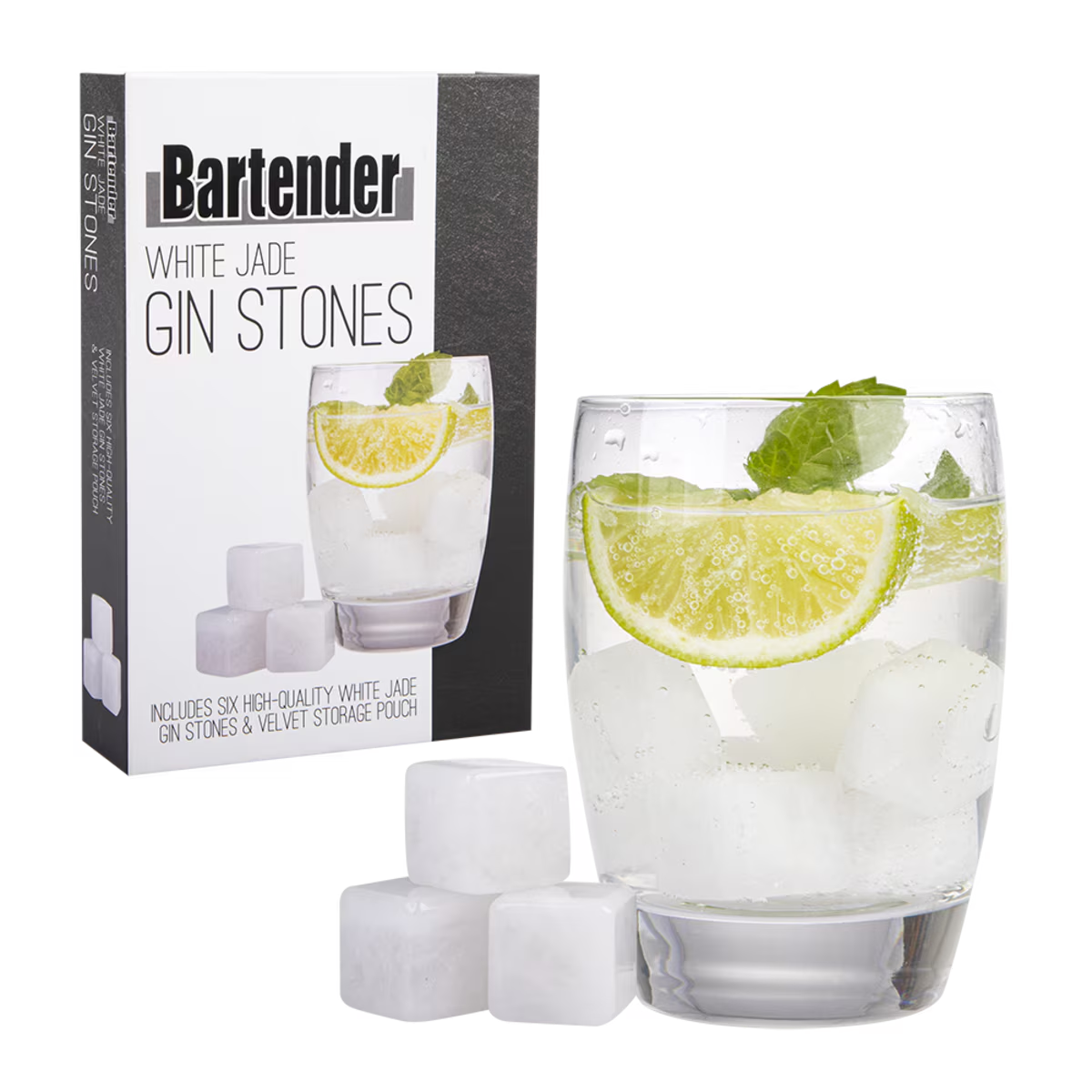 White Jade Gin Stones – Coastal Hampers